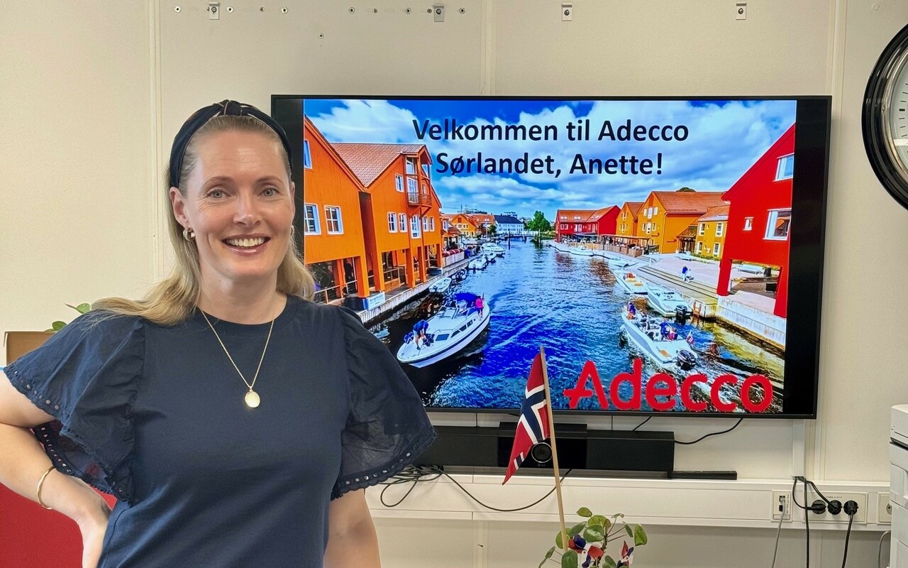 Hun skal jobbe som bemanningsrådgiver i Adecco | Næringsforeningen i ...